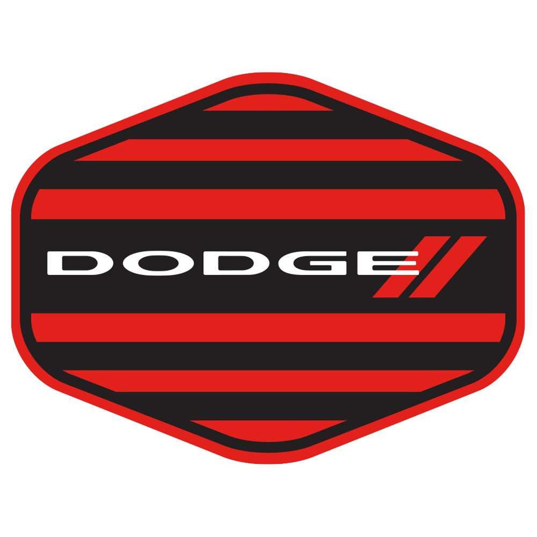 Sticker - Dodge Stripe Hex - Etsy