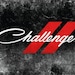 Metal Sign - Dodge Challenger Script - Etsy