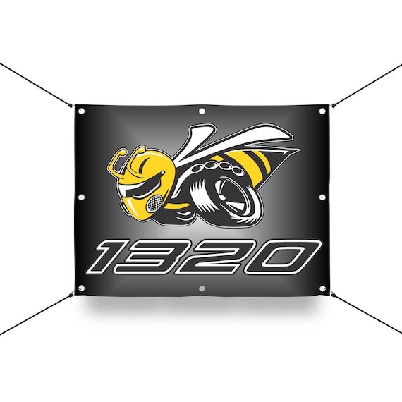 Banner Dodge 1320 angry Bee - Etsy