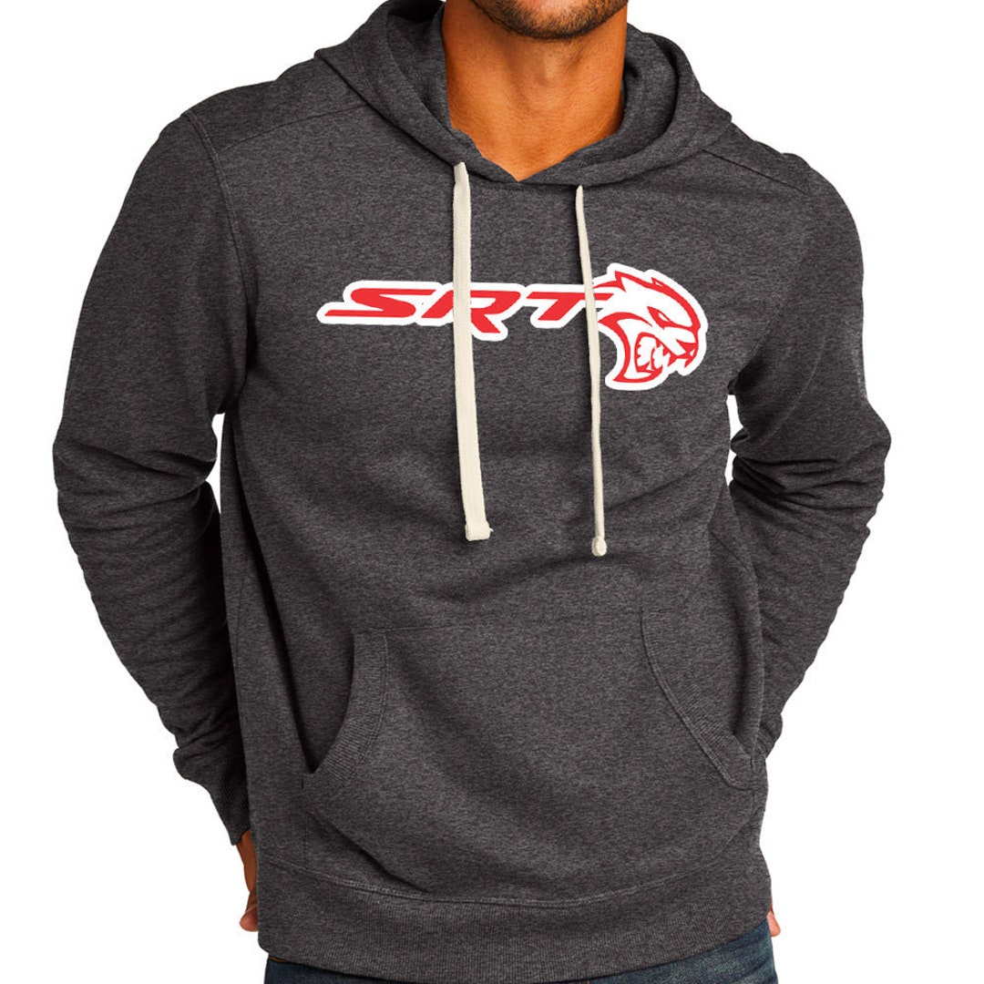 Dodge SRT Hellcat Hoodie Sweatshirt - Heather Charcoal - Etsy