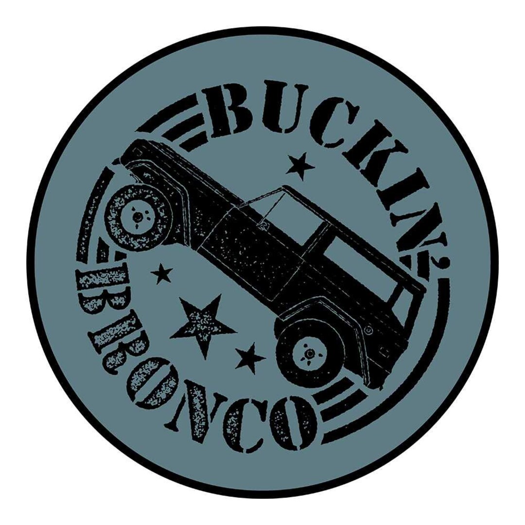 Sticker - Ford Buckin' Bronco - Round - Etsy