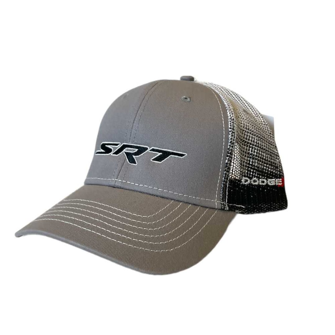 Hat - Dodge SRT Gravel Snapback Trucker - Black/grey/white - Etsy