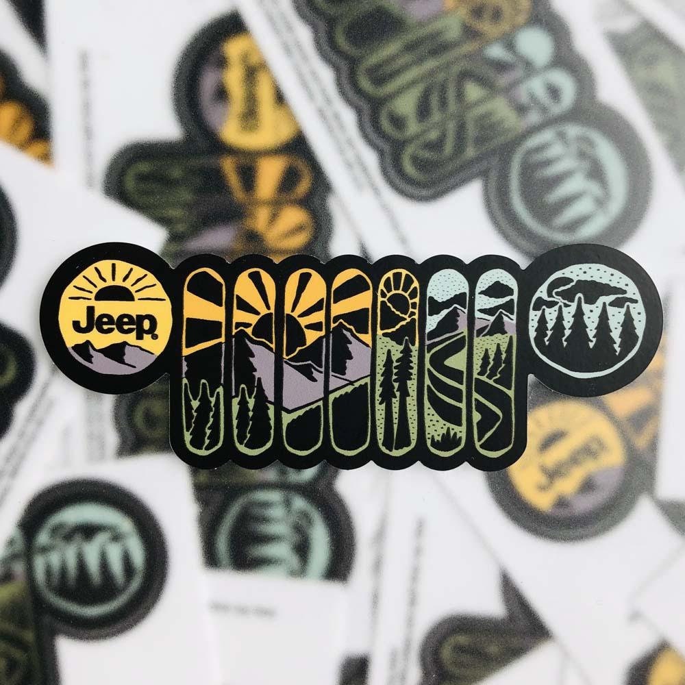 Jeep Logo Stickers