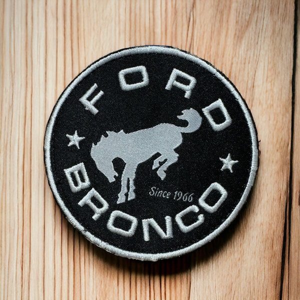Ford Bronco Iron Patch - Etsy