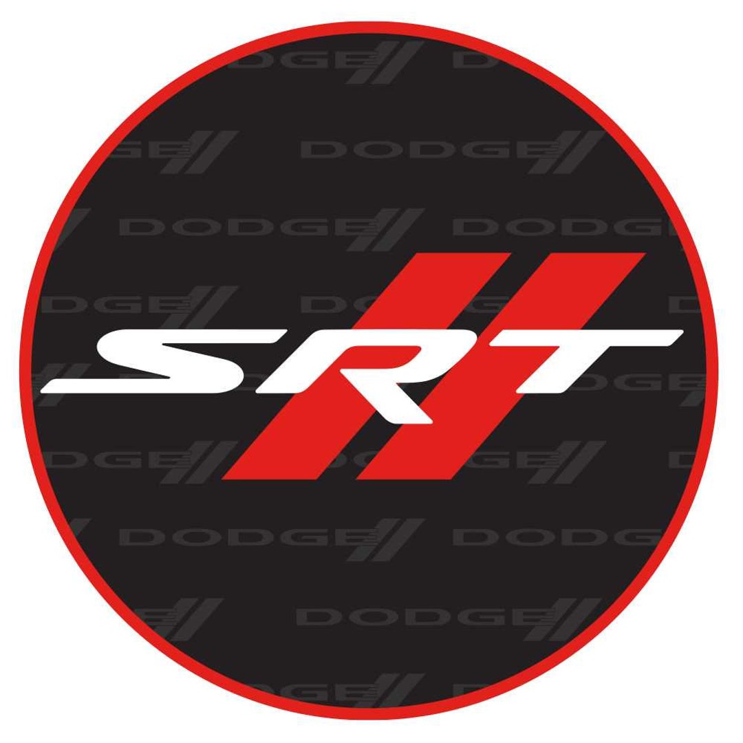 Sticker - Dodge SRT - Round - Etsy
