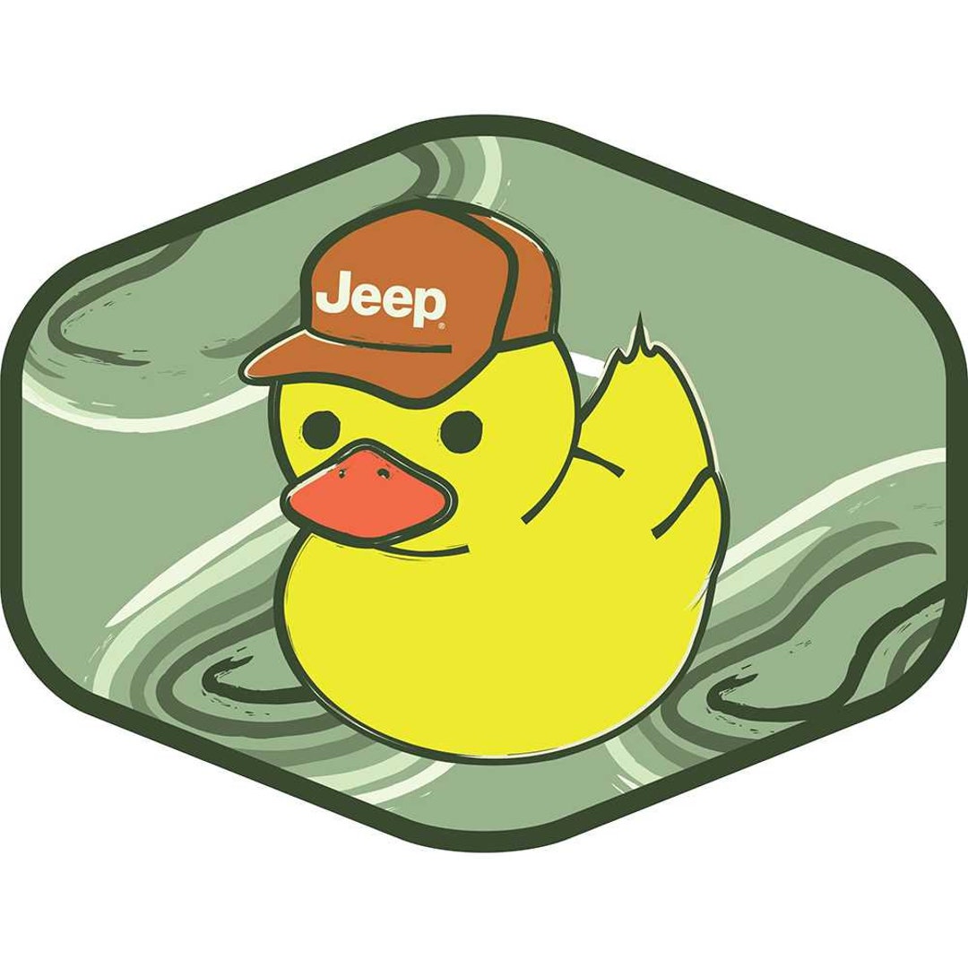 Sticker - Jeep® Duck Hex - Swirls - Etsy