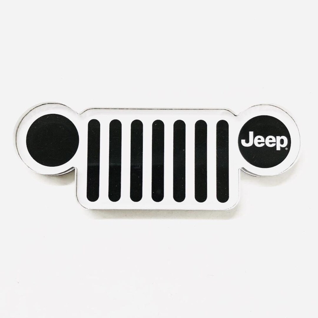 Magnet - Jeep Grille Logo - Etsy