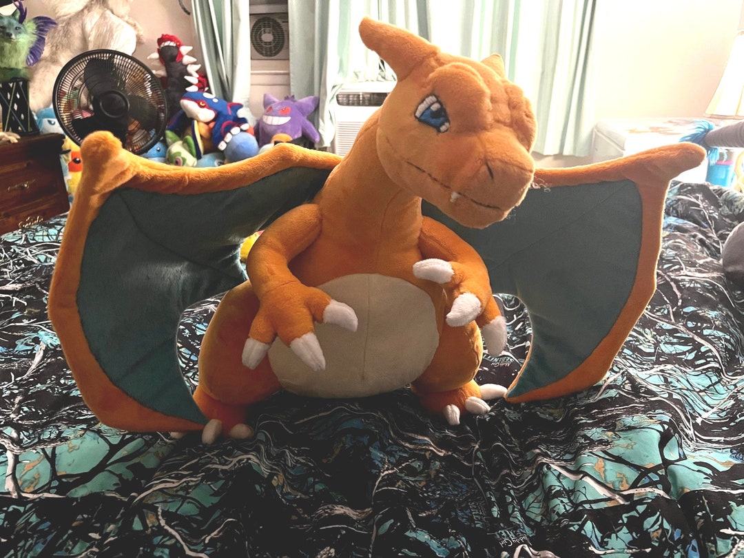 Pokemon Charizard Lizardon Inspired Plush Made to Order - Etsy