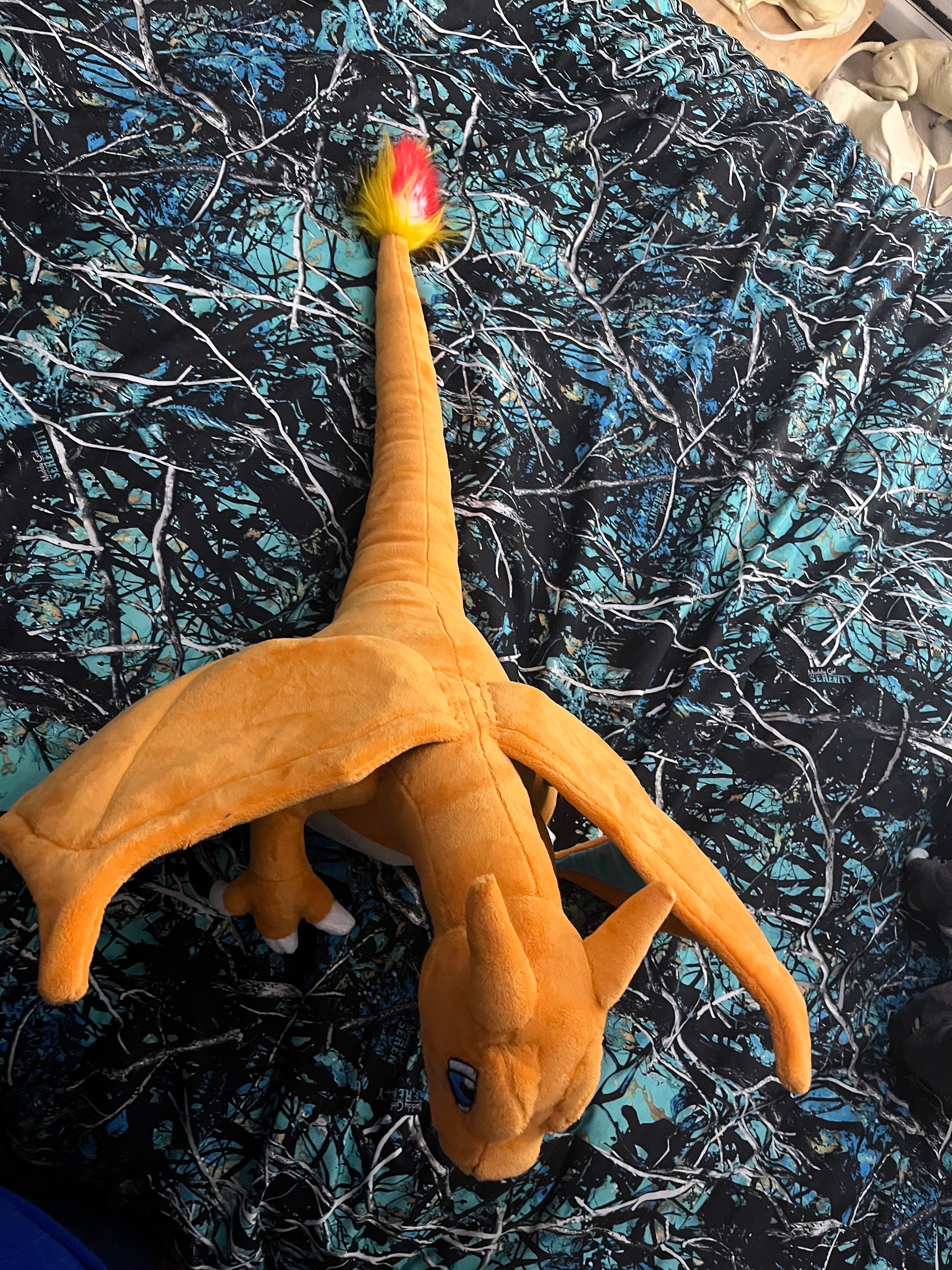 Pokemon Charizard Lizardon Inspired Plush Made to Order - Etsy