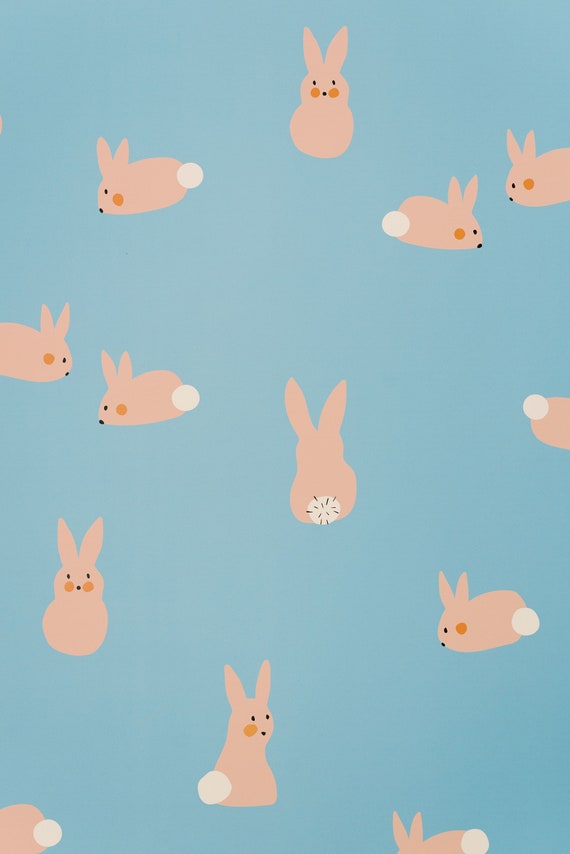 Bunny Pattern Wallpaper