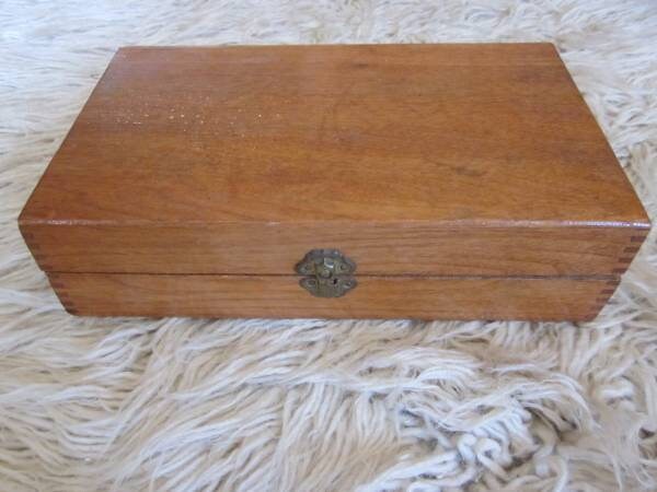 Vintage Wood Syringe Box - Etsy