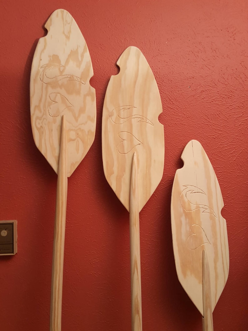 MOANA Paddle ALL SIZES Solid Wood - Etsy