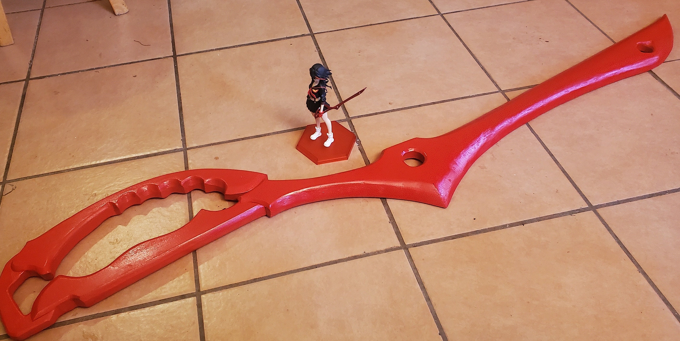 Ryuko Scissor Blade Handmade Fanmade Kill A Kill Inspired Wood - Etsy