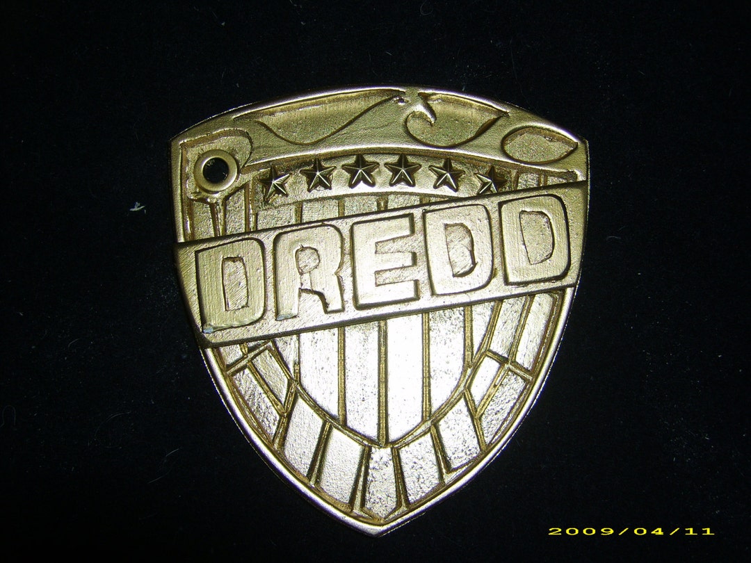 Judge Dredd Inspired Badge - Etsy