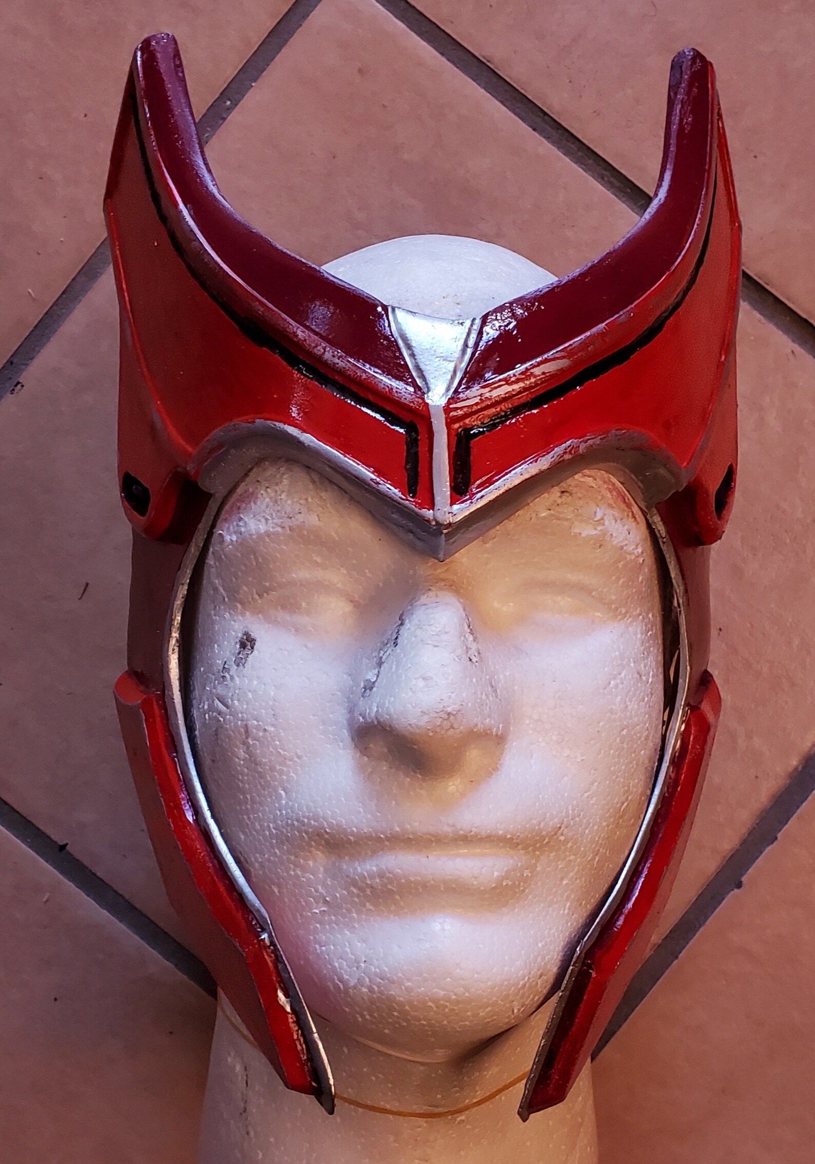 Scarlet Witch Mask Marvel Strike Force Inspired - Etsy