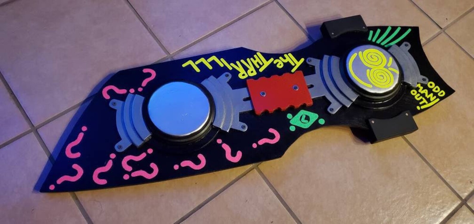 Wood Hand Made Question Mark Hover Board Replica - Etsy