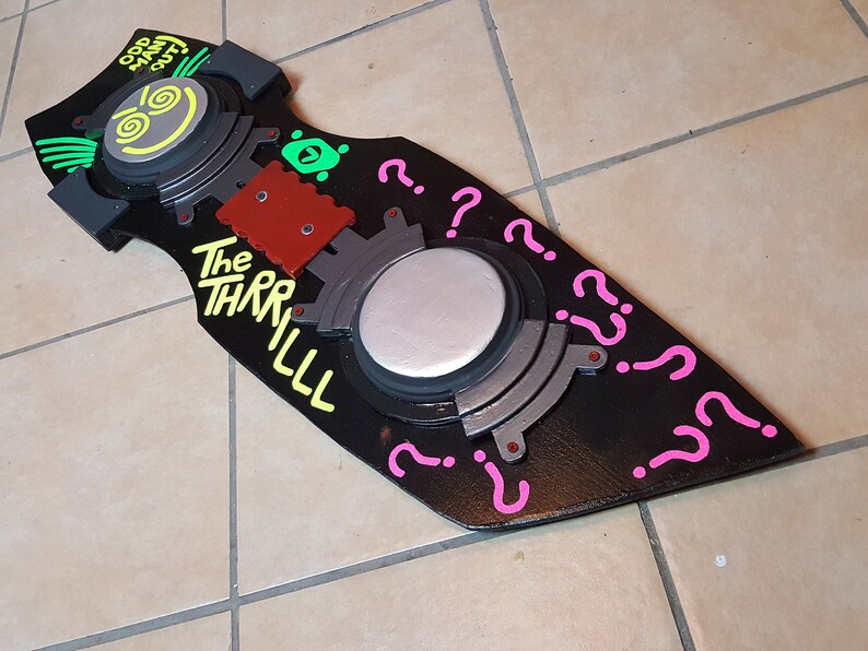 Wood Hand Made Question Mark Hover Board Replica - Etsy