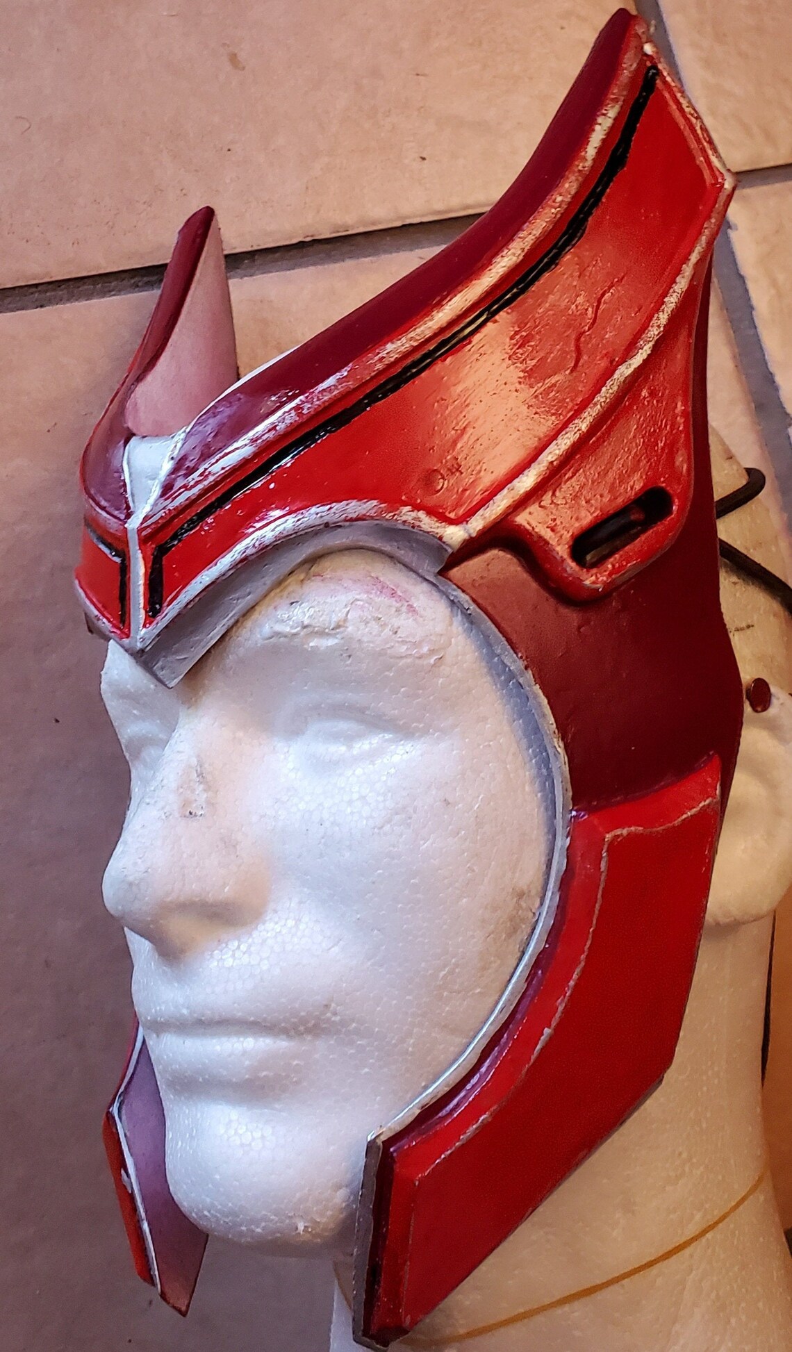 Scarlet Witch Mask Marvel Strike Force Inspired | Etsy