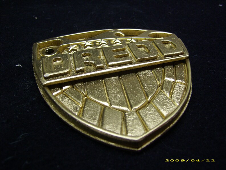 Judge Dredd Inspired Badge | Etsy