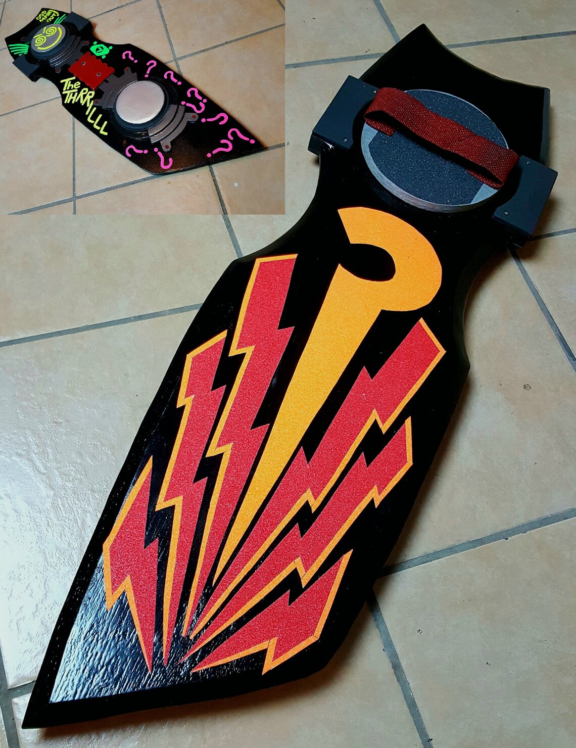 Wood Hand Made Question Mark Hover Board Replica - Etsy