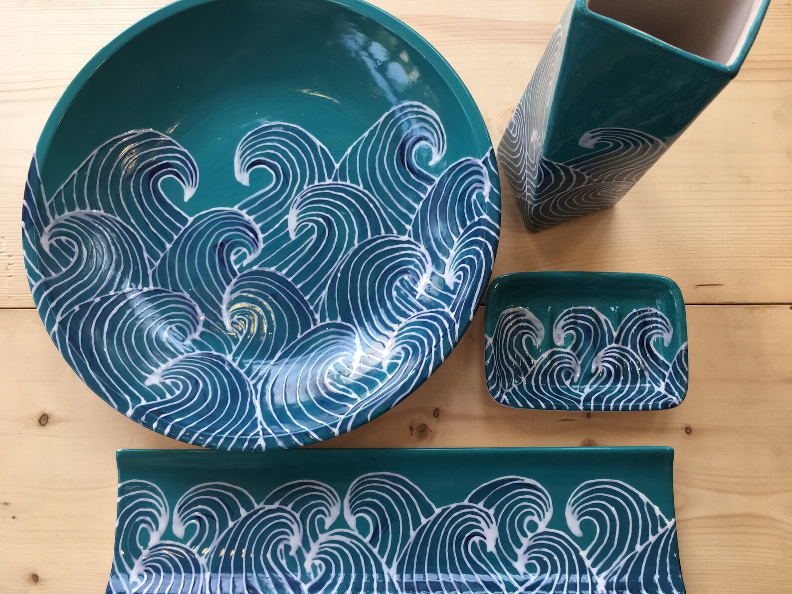 Yukon Bowl Wave Pattern - Etsy