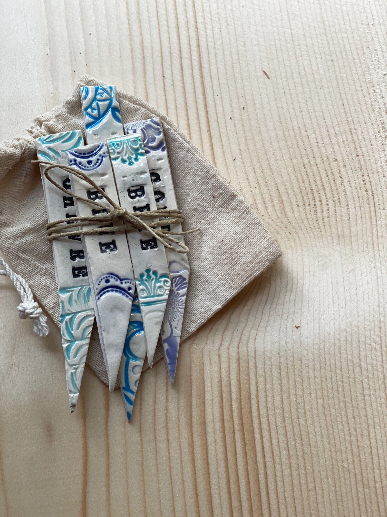 Ceramic Cheese Markers, Cheese Stakes - Etsy