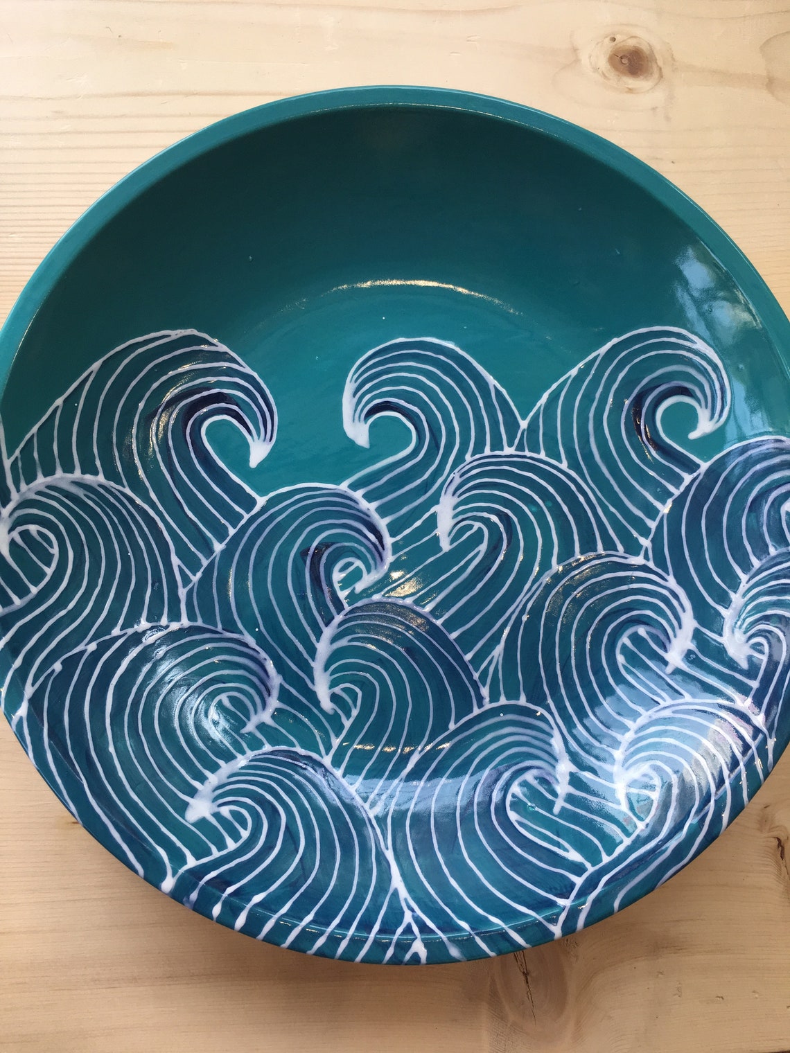 Yukon Bowl Wave Pattern - Etsy