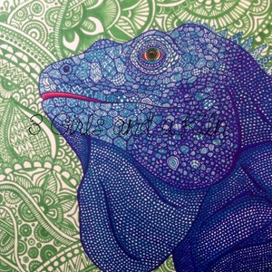 Underwater Zentangle , 11x14 Print - Etsy