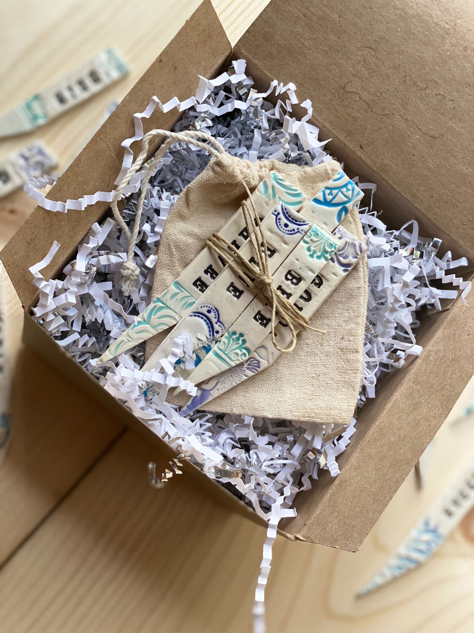 Ceramic Cheese Markers Cheese Stakes | Etsy