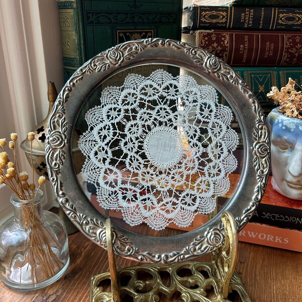 Framed Doily - Etsy