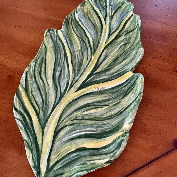 Leaf Pottery - Etsy