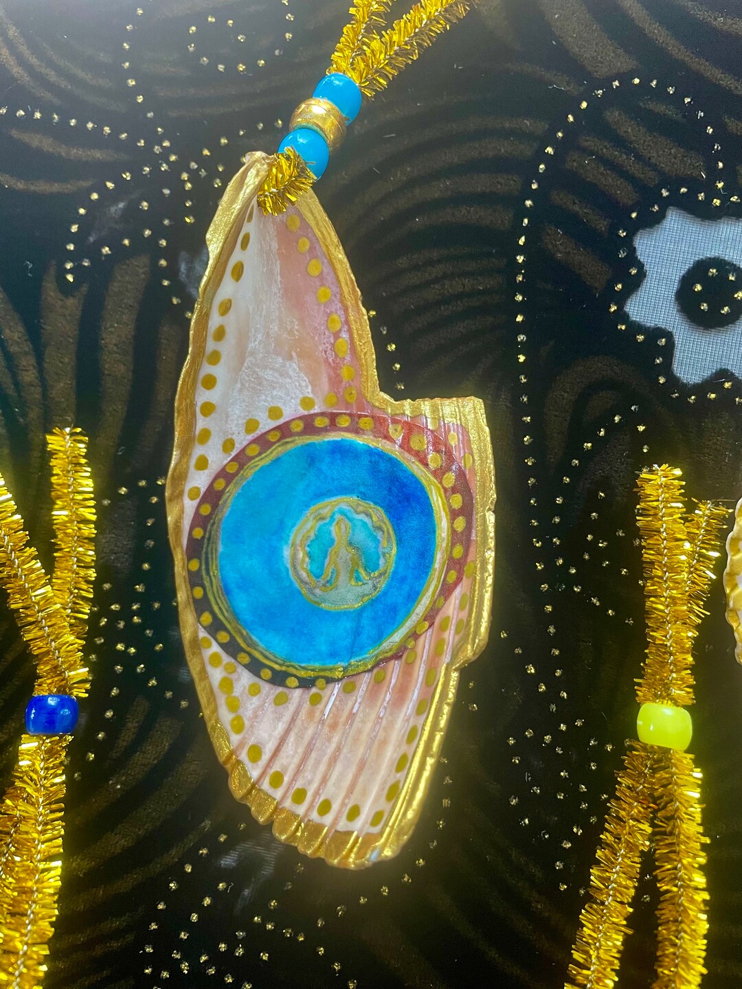 Yoga Christmas Shell Ornament Christmas Ornaments Christmas - Etsy