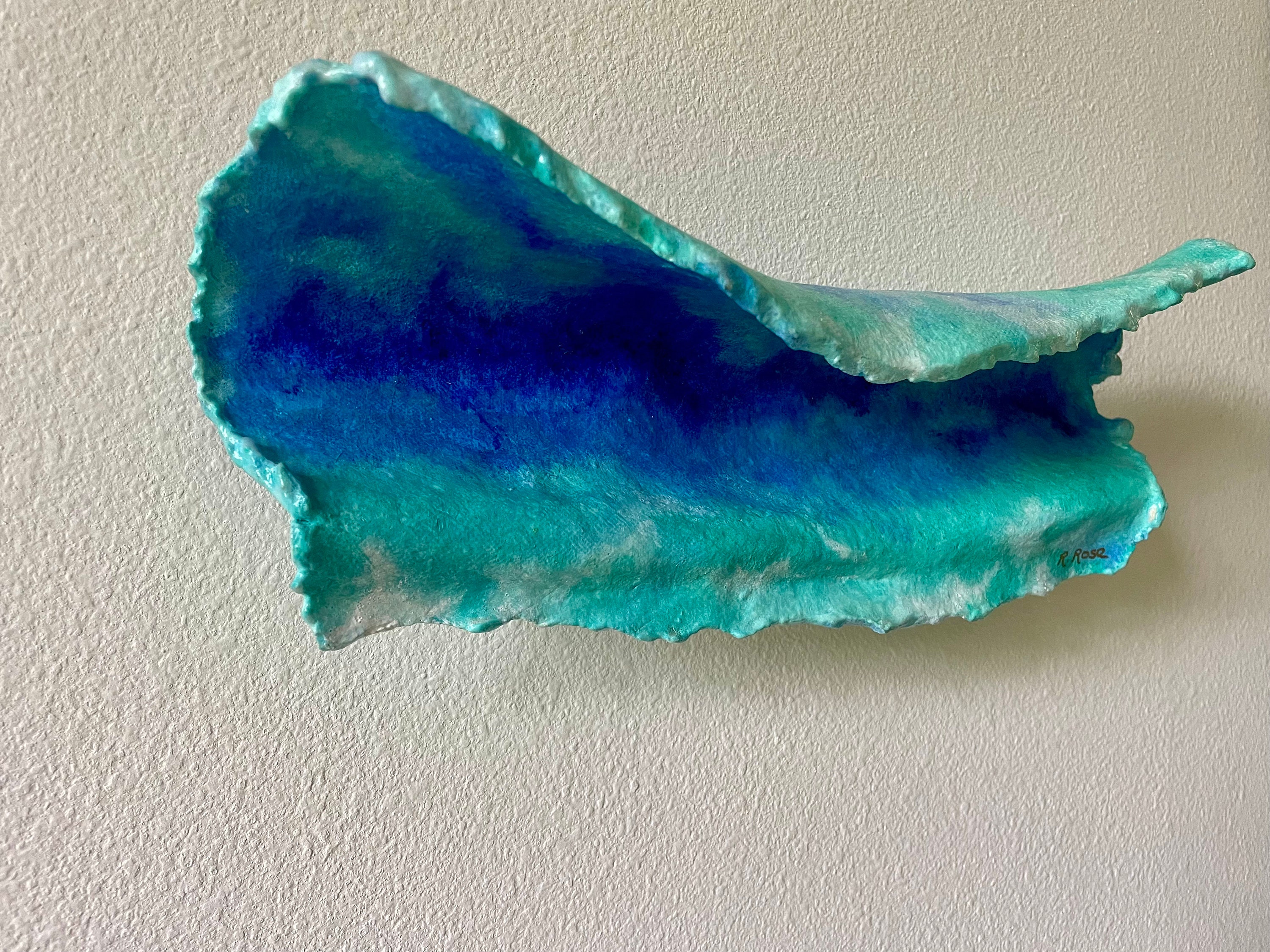 Ceramic Wave Sculpture - You Are so Beautiful - Wall Sculpture - Wall ...