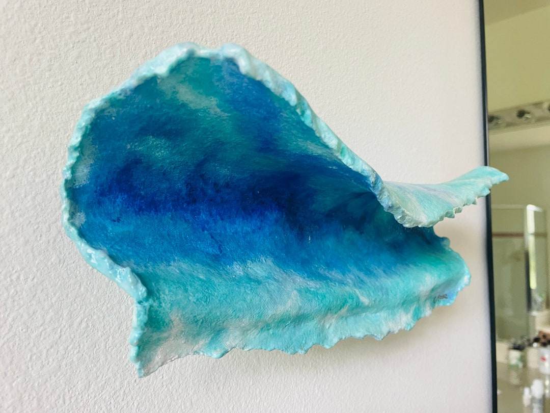 Ceramic Wave Sculpture - You Are so Beautiful - Wall Sculpture - Wall ...