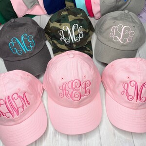 Monogrammed Kids Baseball Hat, Personalized Youth Baseball Hat, Baby ...