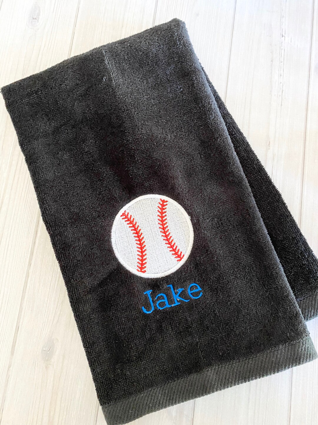 Personalized Baseball Towel, Personalized Embroidered Sports Towel ...