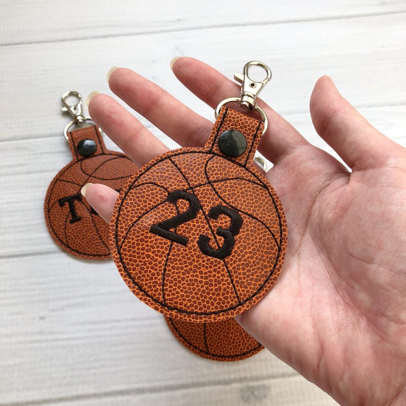 Personalized Basketball Keychain Personalize Basketball - Etsy