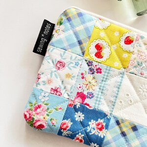 Handmade Patchwork Quilt Pouch - Etsy