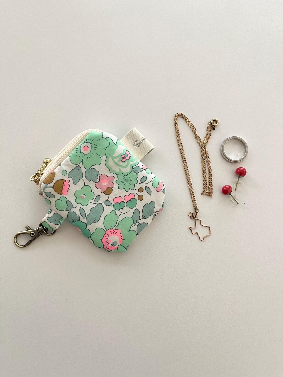 Liberty Print Tiny Pouch / Ring Pouch/ Accessories Bag - Etsy