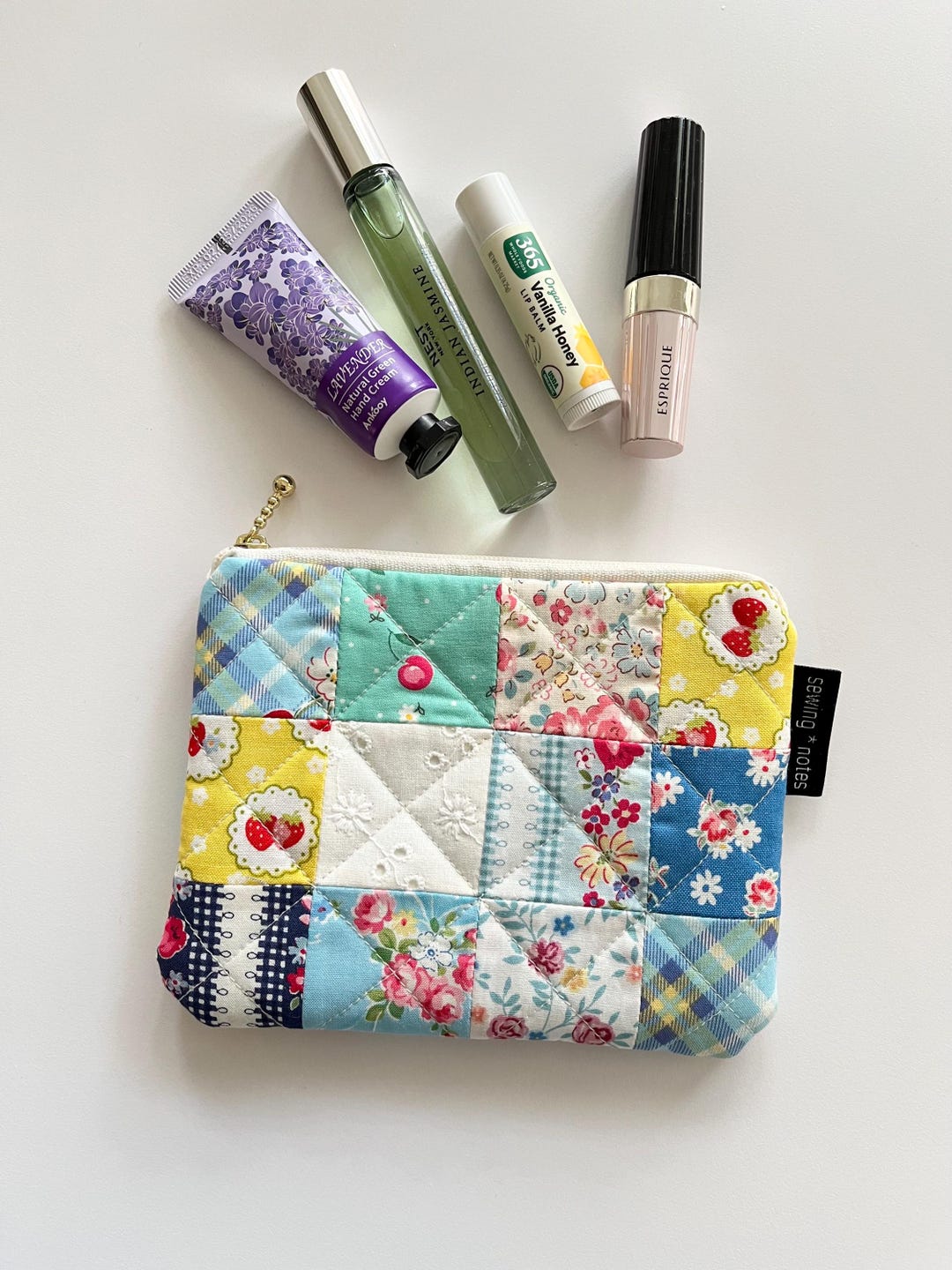 Handmade Patchwork Quilt Pouch - Etsy