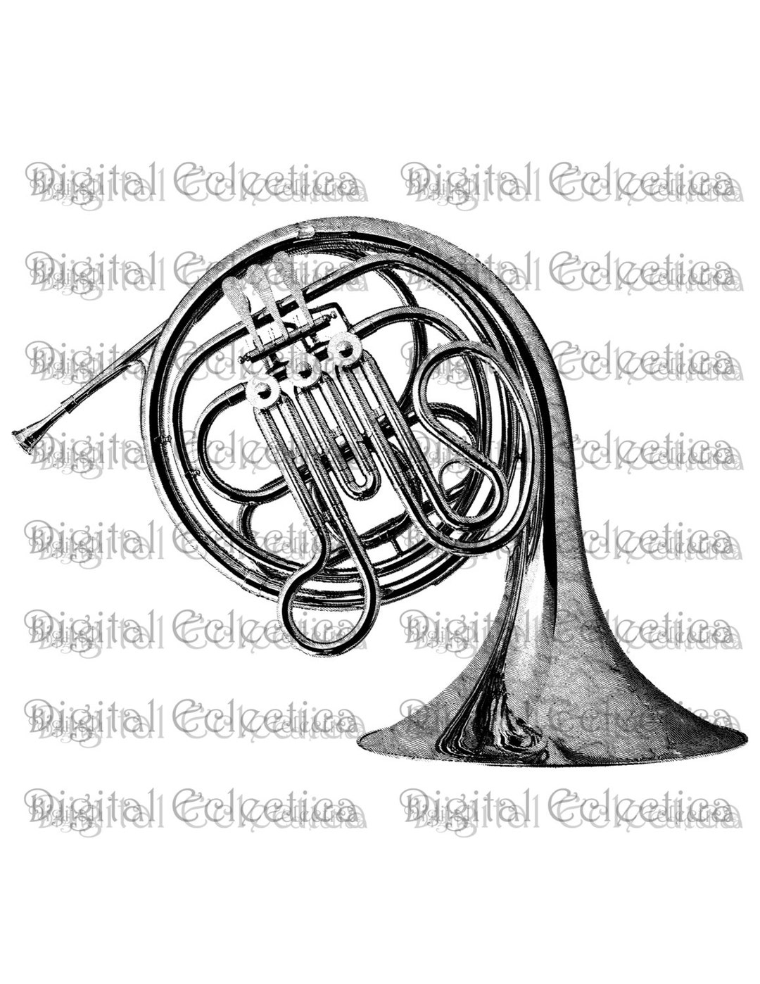 French Horn Transparent Image. French Horn PNG. Horn Images. French ...