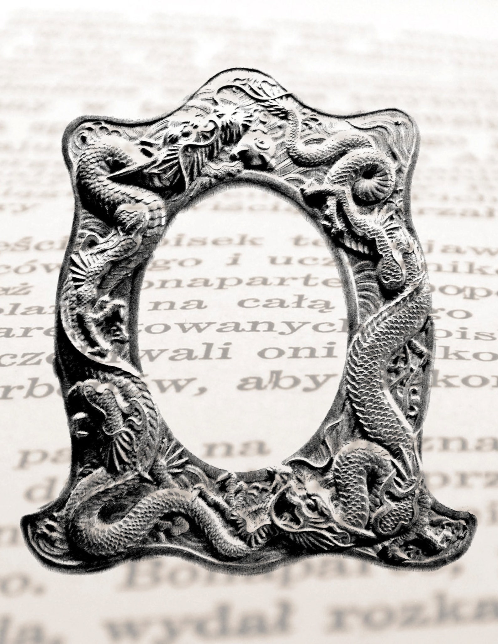 Vintage Dragon Frame Transparent Image. Dragon PNG. Picture Frame PNG ...