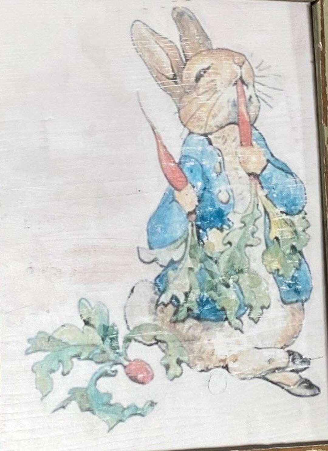 Peter Rabbit Wooden Insert - Etsy