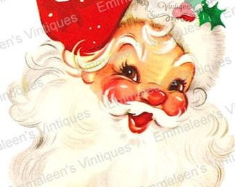 Vintage santa | Etsy