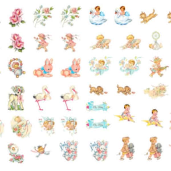 Dollhouse Miniature Decals - Etsy