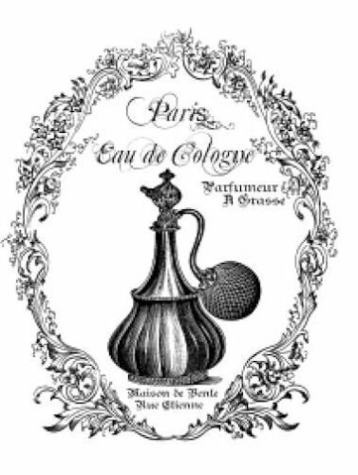 Vintage Image French Perfume Cologne Furniture Transfers - Etsy