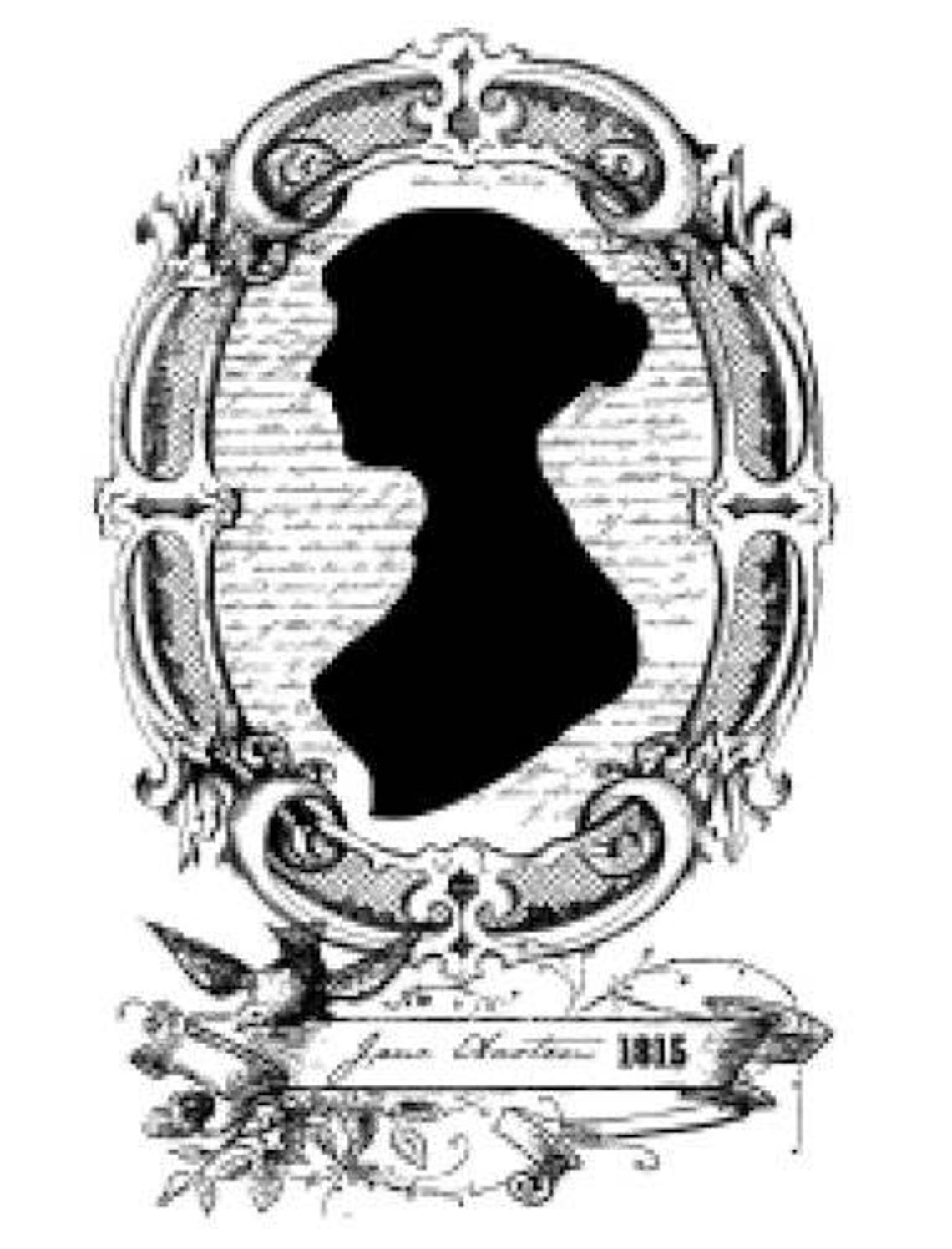 Vintage Image Jane Austen Silhouette Victorian Furniture Transfer ...