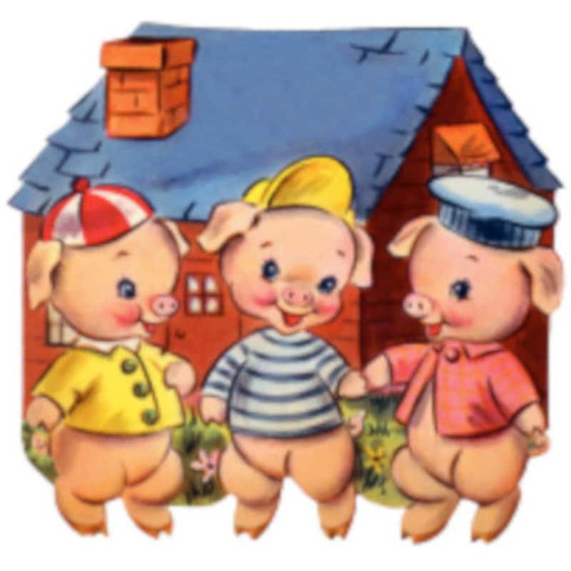 Three Little Pigs - Etsy