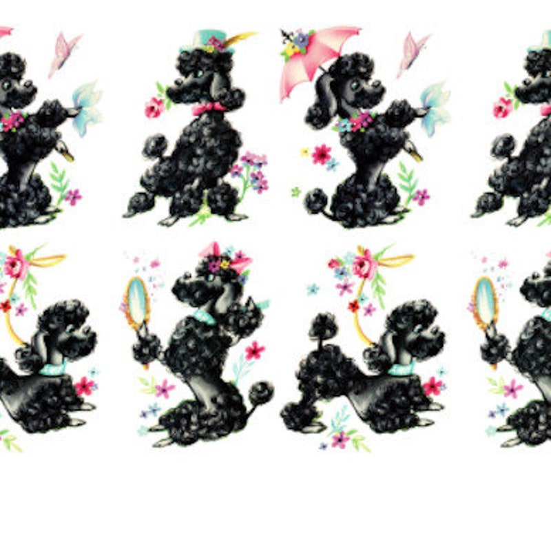 Poodle Decals - Etsy