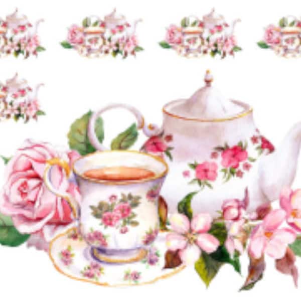 Teacup Decals - Etsy